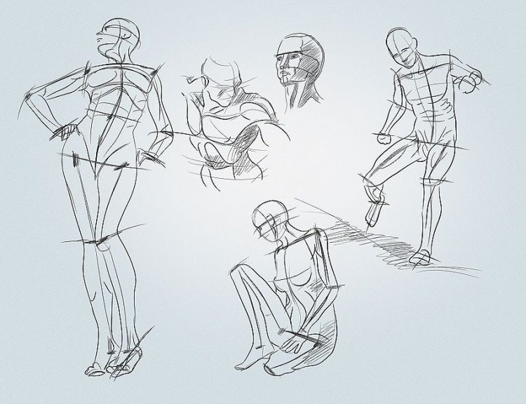 Foreshortening - A Guide on Foreshortened Drawings and Paintings