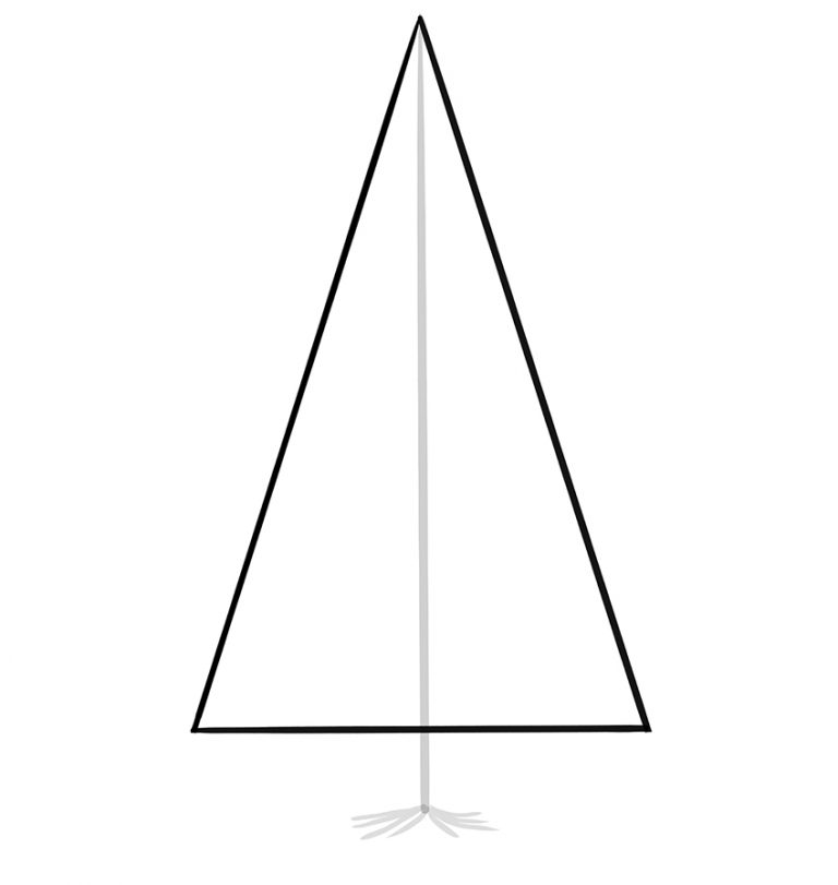 How to Draw a Tree - A Tutorial for Drawing Oak and Conifer Trees