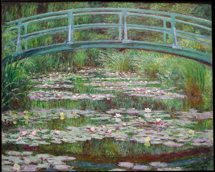 Monet Japanese Bridge - A Walk Across Monet's Famous Bridge Painting