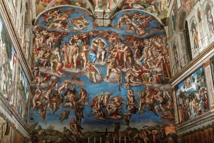 "The Last Judgement" Michelangelo - The Sistine Chapel Masterpiece