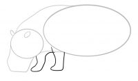 How to Draw a Hippo - A Detailed Step-by-Step Hippo Sketch Tutorial