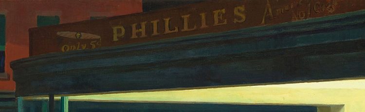 "Nighthawks" Edward Hopper - The Lonely Diner at Night