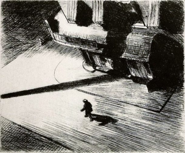 "Nighthawks" Edward Hopper - The Lonely Diner at Night
