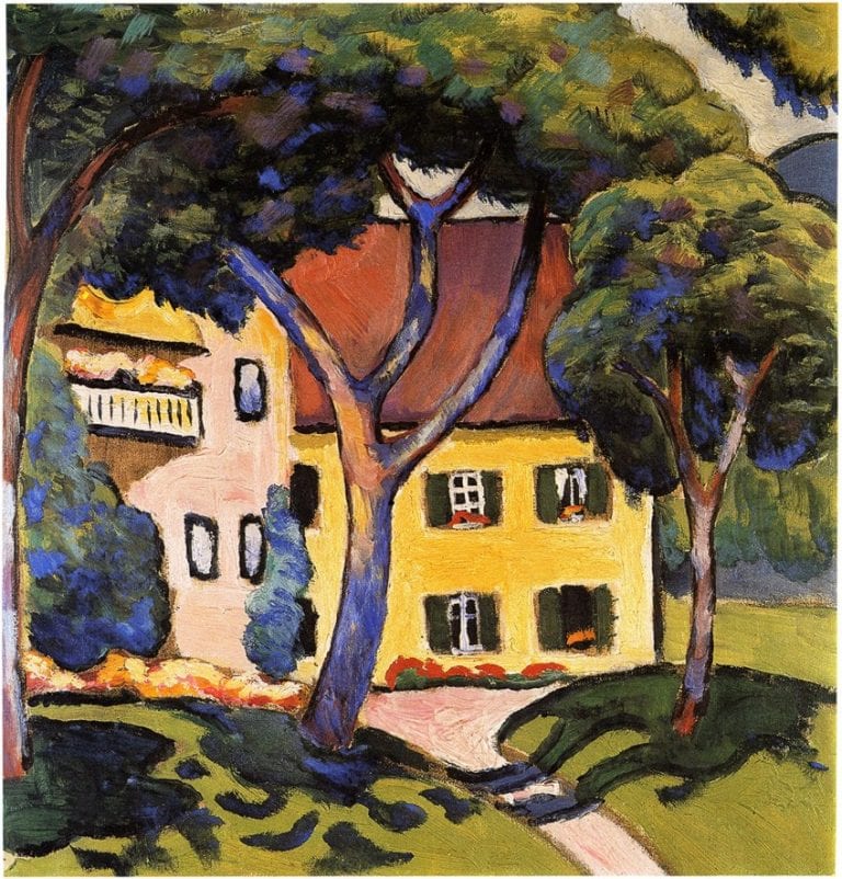 August Macke - Looking at German Expressionism Artist August Macke