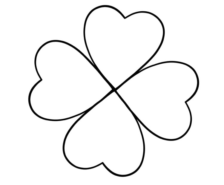 How to Draw a Four Leaf Clover - A Fun Shamrock Drawing Tutorial