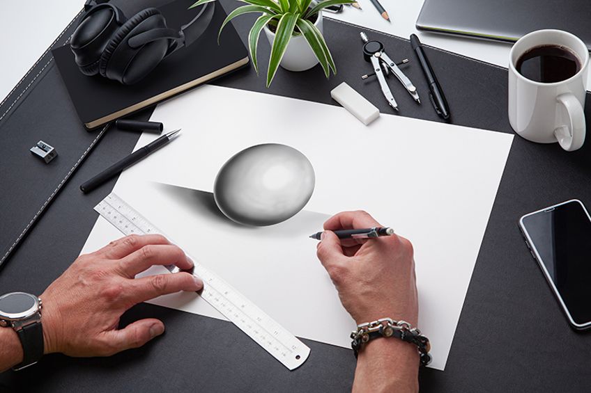 How To Draw A Sphere An Easy to Follow Sphere Drawing Tutorial