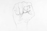 How to Draw a Fist – Clenched Fist Drawing Step-by-Step Tutorial