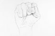 How to Draw a Fist – Clenched Fist Drawing Step-by-Step Tutorial