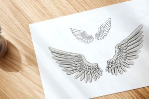 Angel Wing Drawing - A Step-by-Step Guide! - Art in Context