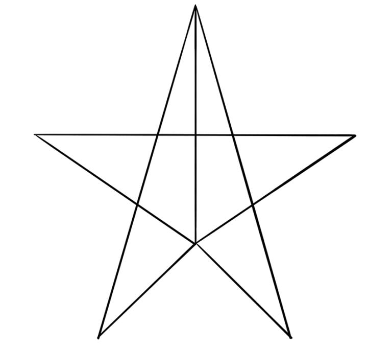 How to Draw a Star - Easy Star Drawing Tutorial for All Artists