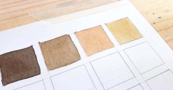 Watercolor Skin Tones - How to Make Skin Color With Watercolor
