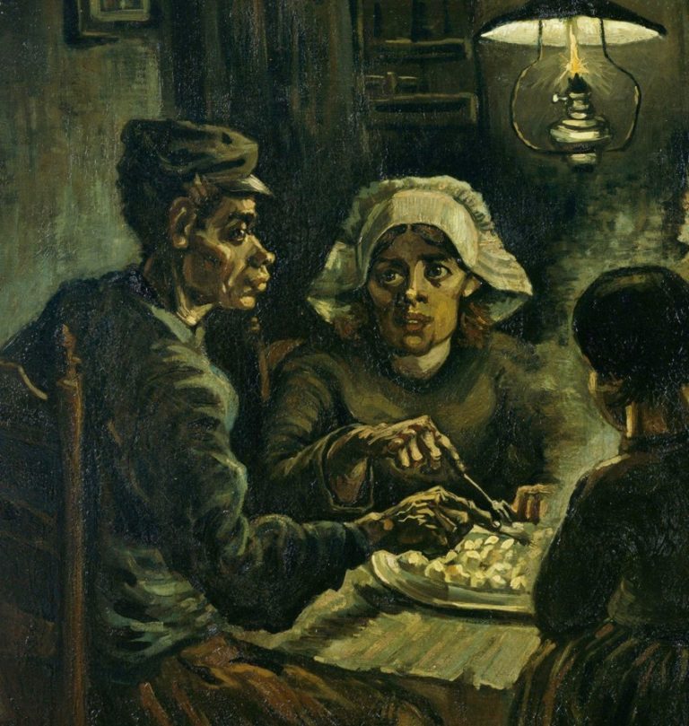 "The Potato Eaters" Van Gogh - Analyzing "The Potato Eaters" Painting