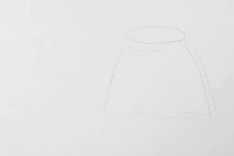 How to Draw a Skirt – Create a Realistic Skirt Drawing
