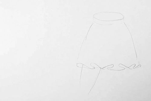 How to Draw a Skirt – Create a Realistic Skirt Drawing