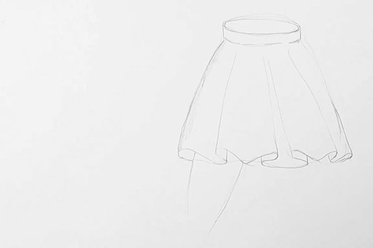 How to Draw a Skirt – Create a Realistic Skirt Drawing