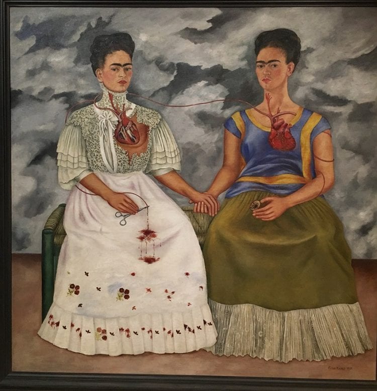 "The Two Fridas" by Frida Kahlo - Double Self-Portrait Analysis