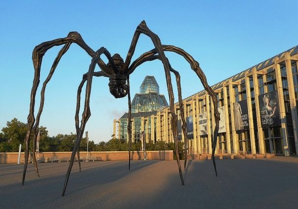 Maman Sculpture - Looking at the Giant Spider Art by Louise Bourgeois