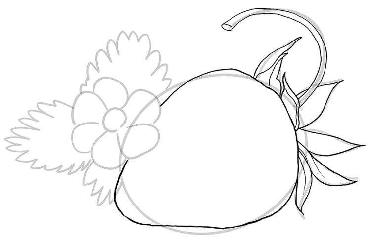 How to Draw a Strawberry - A Fun Strawberry Drawing Tutorial
