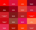 Shades of Red - All 260+ Most Popular Red Tones