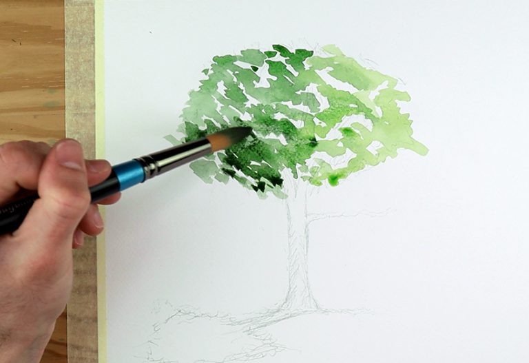 How to Paint Watercolor Trees - An Easy Guide to Watercolor Trees