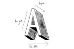 How to Draw Letters in 3D - A Dimensional Hand-Lettering Tutorial