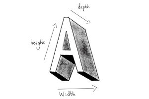 How to Draw Letters in 3D - A Dimensional Hand-Lettering Tutorial