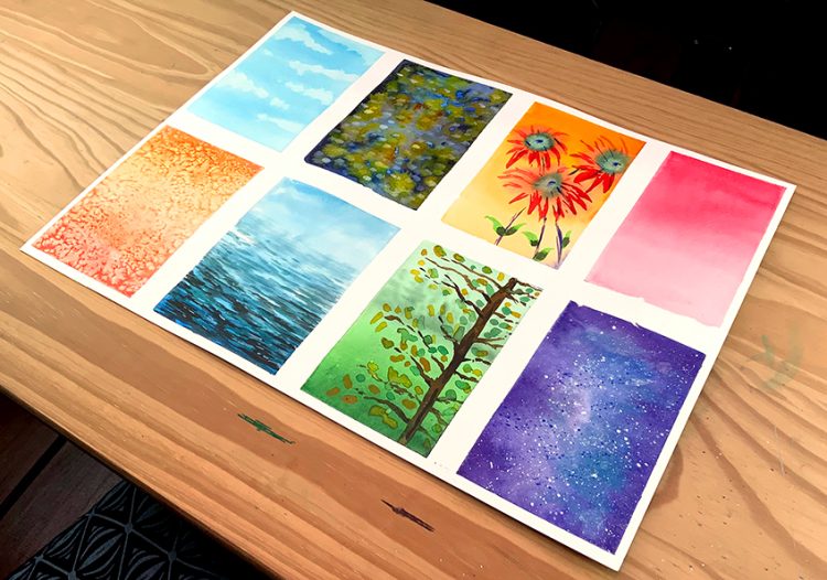 Watercolor Techniques - A Comprehensive Guide to Watercolor Basics