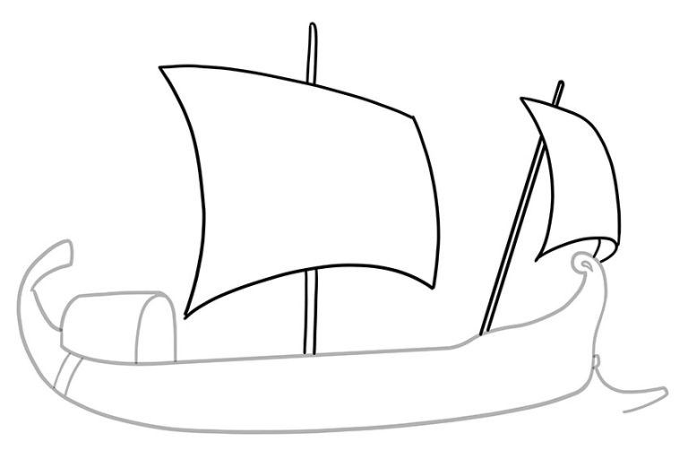 How to Draw a Boat - An Easy and Realistic Boat Drawing Tutorial