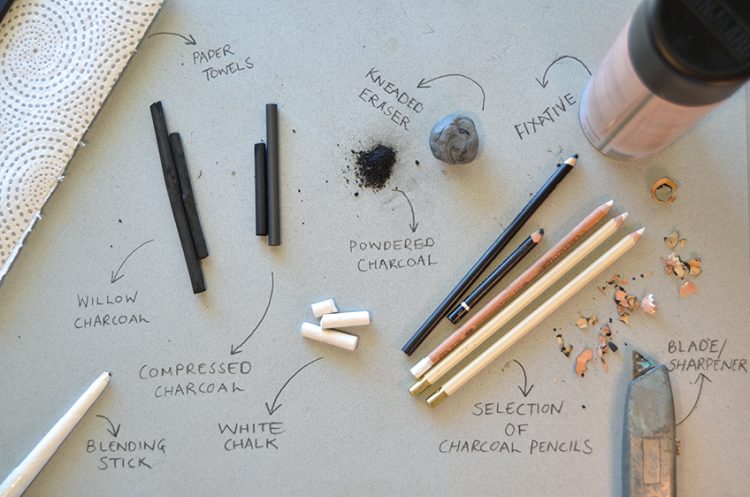 How to Draw With Charcoal - Step-by-Step Guide with Video