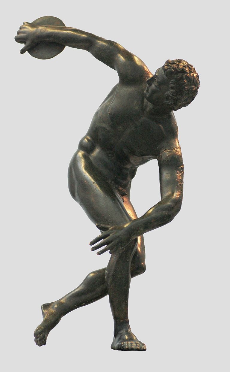 Discobolus Statue - A Look at the Disc Thrower Statue From Greek Art
