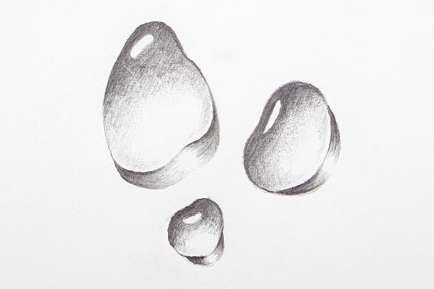 How to Draw a Water Drop - Steps to Create a Realistic Water Droplet