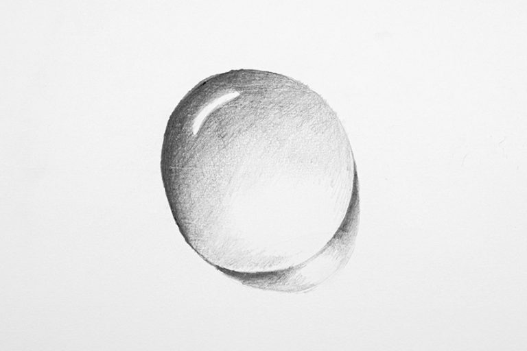How to Draw a Water Drop - Steps to Create a Realistic Water Droplet