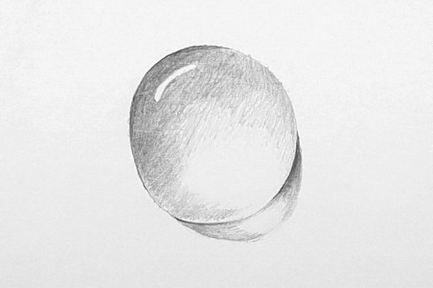 How to Draw a Water Drop - Steps to Create a Realistic Water Droplet