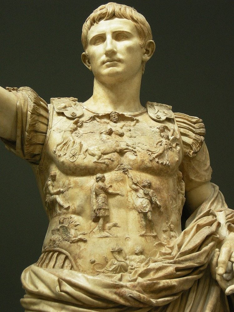 "Augustus of Prima Porta" - Iconic Portrait of Rome's First Emperor