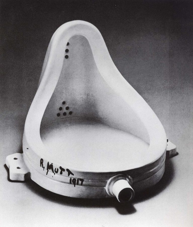 "Fountain" by Marcel Duchamp - Duchamp's Controversial Urinal Art