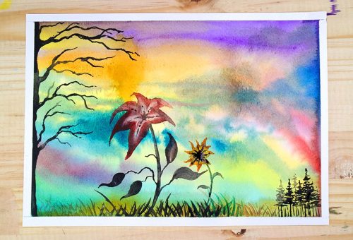 Wet-on-Wet Watercolor - Tips for Wet-on-Wet Painting Techniques