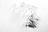 How to Draw Mountains - A Realistic Mountain Drawing Tutorial