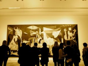 "Guernica" by Picasso - Denouncement of the Horrors of War