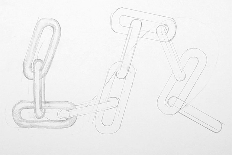 How to Draw Chains - A Detailed and Realistic Drawing Tutorial