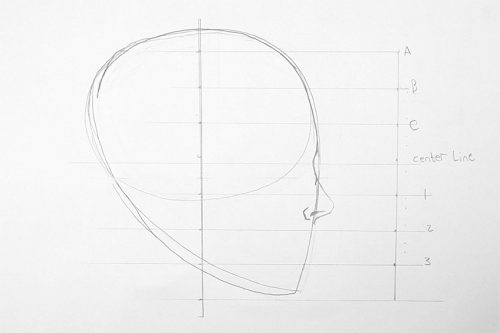 How to Draw a Face from the Side - Create Your Own Face Side Profile