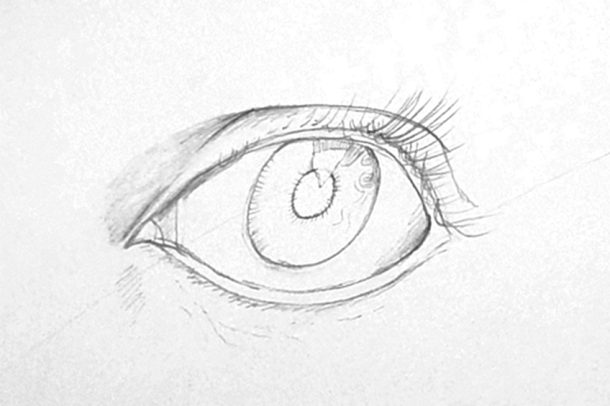 How to Draw Tears - Learn How to Make a Realistic Tear Drop Drawing
