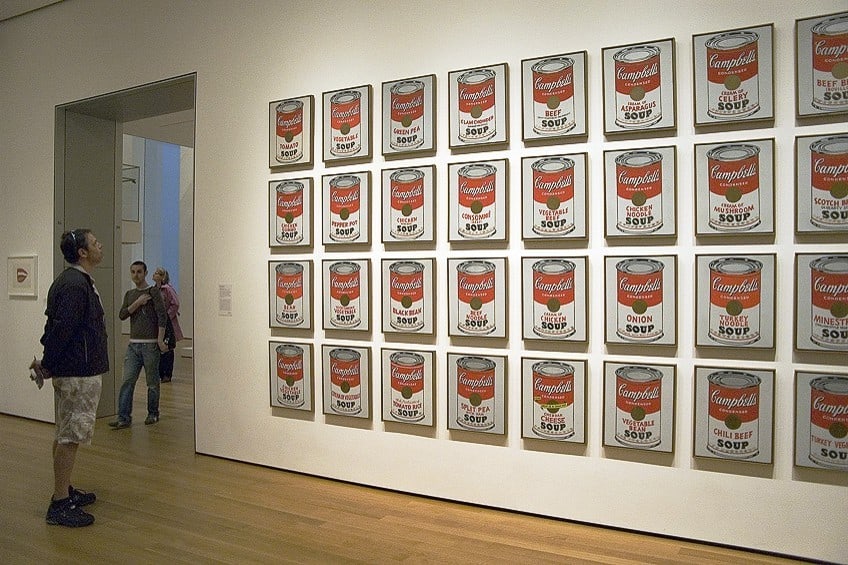 Pop Art Andy Warhol Campbells Soup