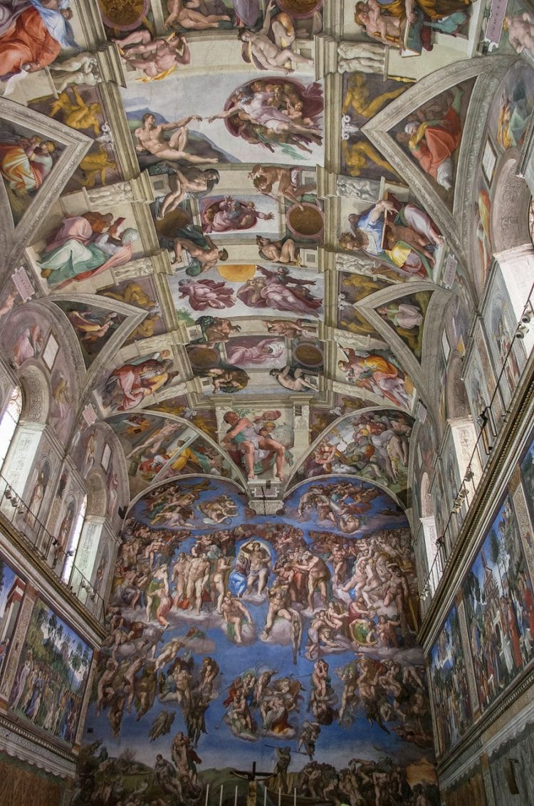 Sistine Chapel Ceiling Painting by Michelangelo - Sistine Chapel Art