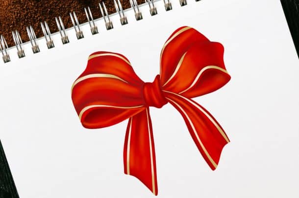 How to Draw a Ribbon - Steps to Create a Realistic Ribbon Drawing