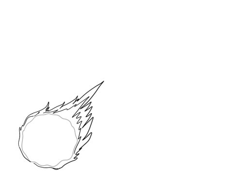 How to Draw a Meteor - A Realistic Asteroid Drawing for All Artists