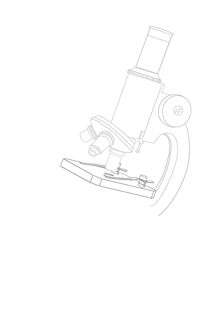 How to Draw a Microscope - Realistic Microscope Drawing Tutorial