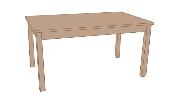 How to Draw a Table - A Fun and Easy Table Illustration Guide