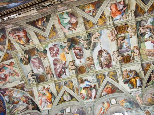 Sistine Chapel Ceiling Painting by Michelangelo - Sistine Chapel Art