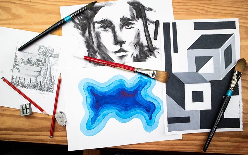 Abstract Painting Ideas Drawing Tutorials For Abstract Art Designs
