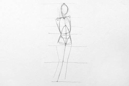 How to Draw a Female Body - Realistic Female Life Drawing